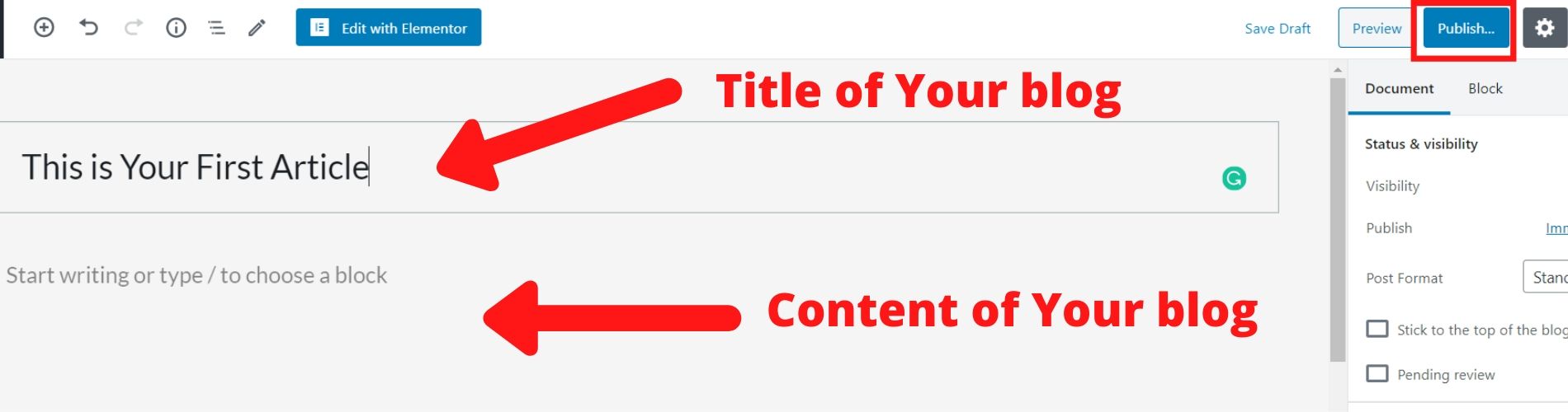 How to start a new blog from scratch in [10 steps].